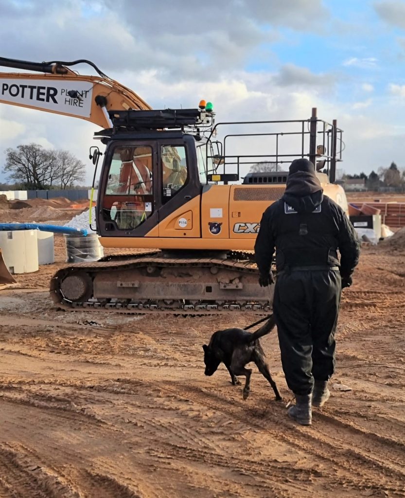 What Should You Do If Your Construction Site Is Broken Into? | React K9 ...